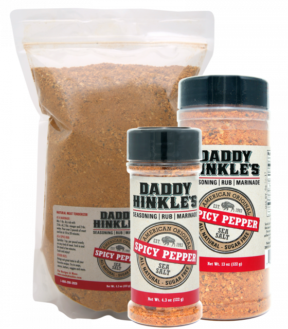 24 pack - 1.5oz. Single Serve Packet - Spicy Pepper - Daddy Hinkles