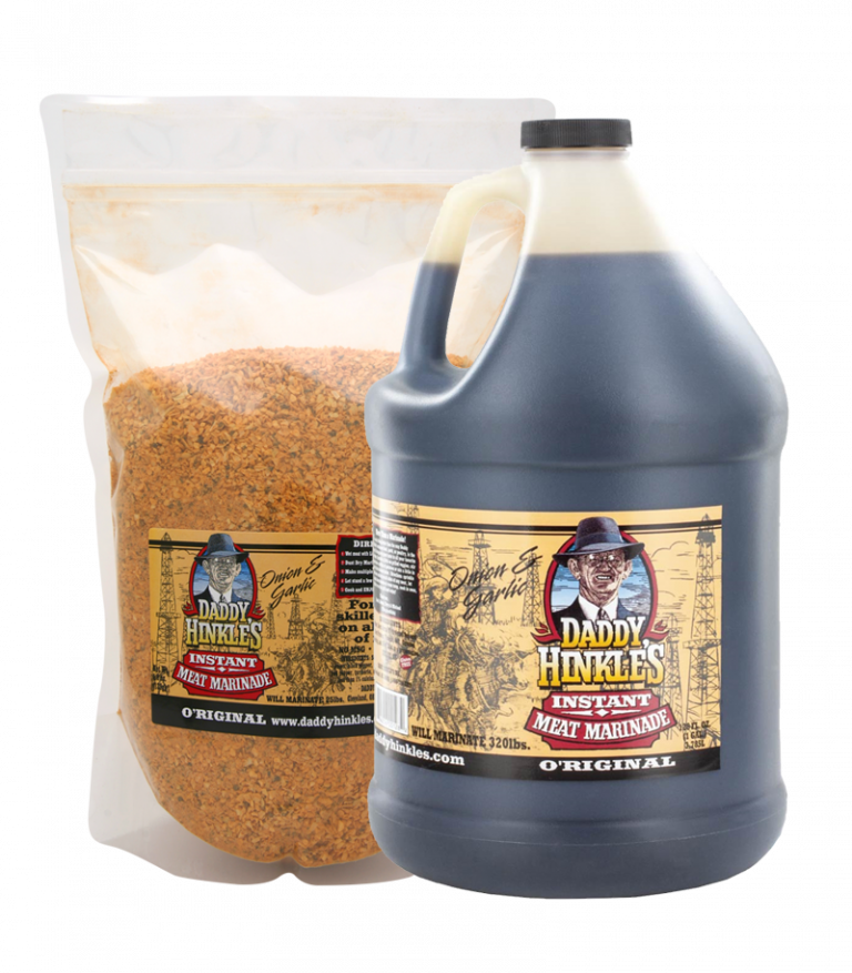 Original Seasoning 5lb and 1gal Liquid Marinade - Daddy Hinkles